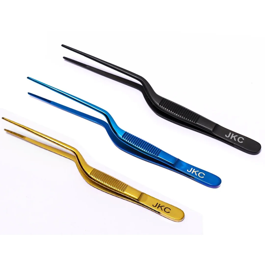 Buy Plating Tweezers Double Cranked 14cm (4 colours) - UK's Best Online ...