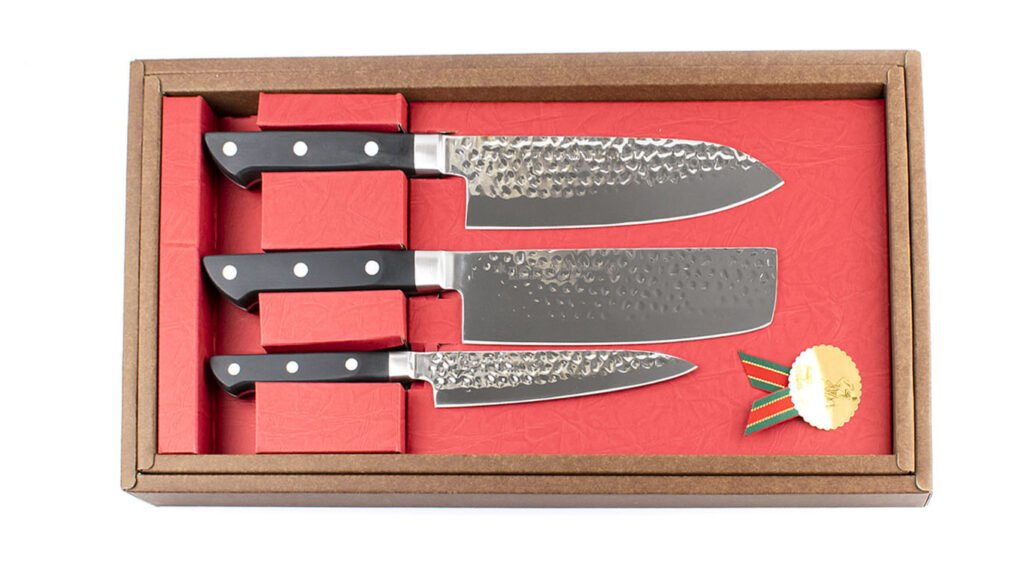 Buy Tsuchime Knife Set of 3 (Western handle) - UK's Best Online Price