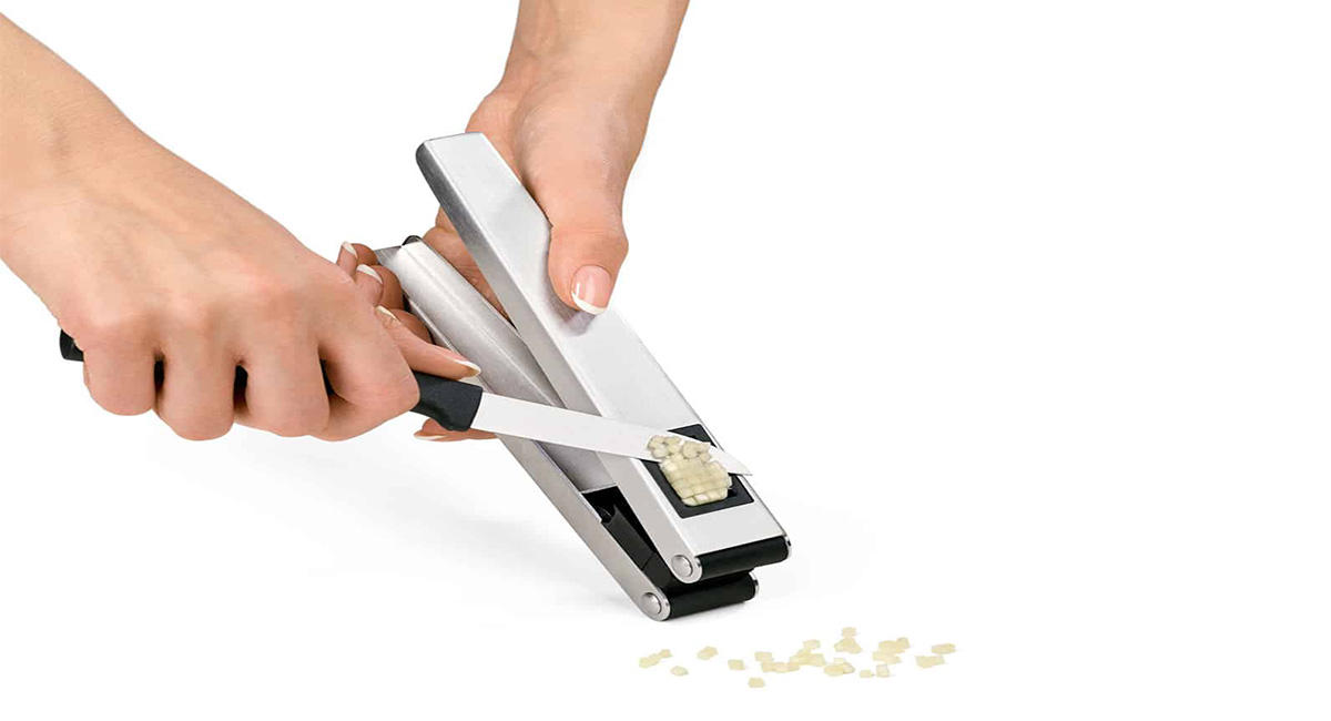 Buy Triangle Garlic Cutter & Press - UK's Best Online Price