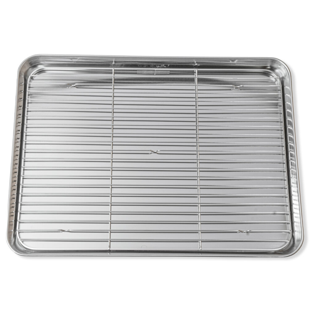 Buy 15 inch Stainless Steel Chef’s Prep Tray & Mesh - UK's Best Online ...